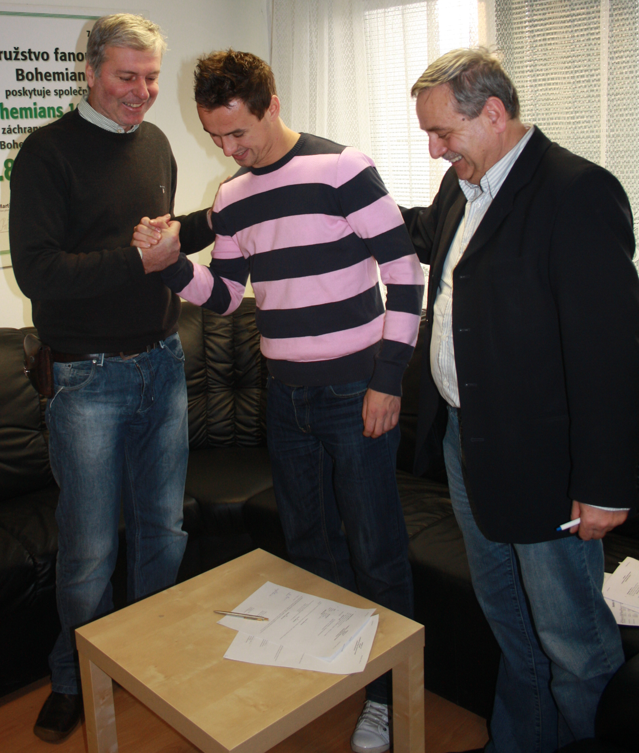 Jan Moravec prodloužil s Bohemkou smlouvu | Bohemians Praha 1905